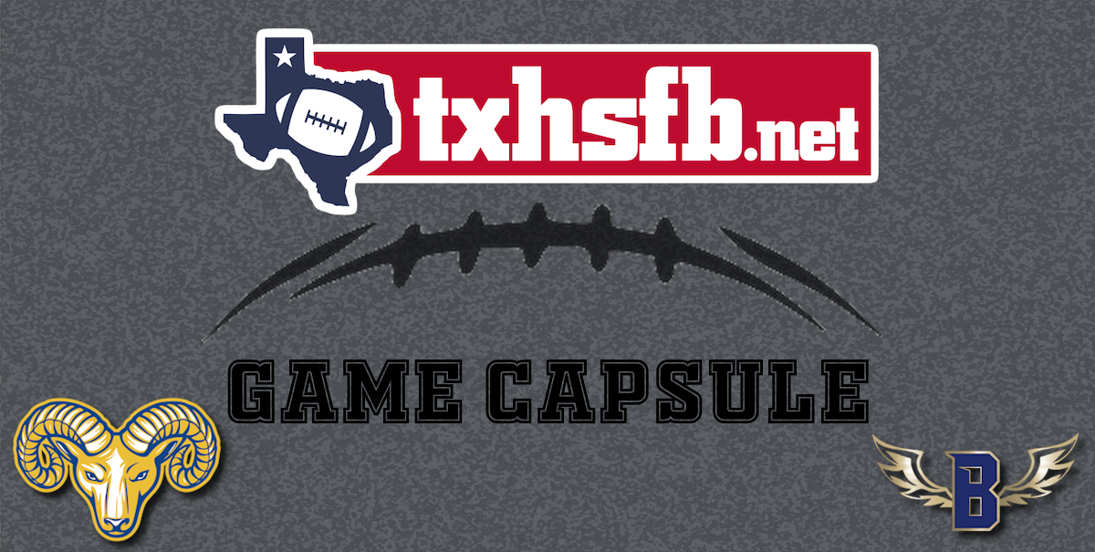 Game Capsule: San Marcos Hill Country Christian vs. Lake Jackson ...